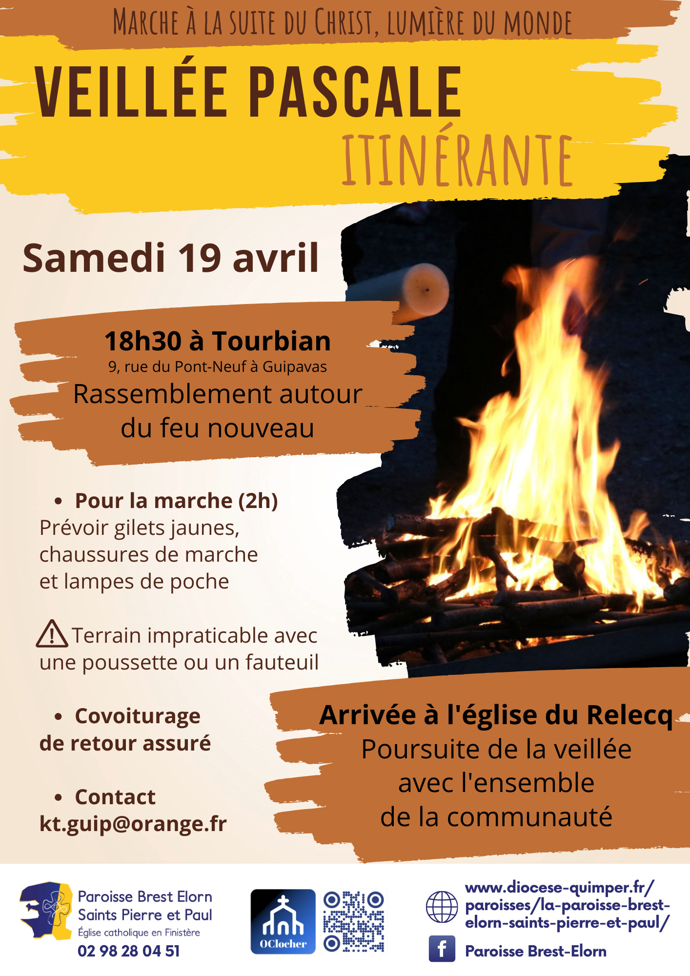 VEILLEE PASCALE ITINERANTE - Le Diocèse de Quimper et Léon